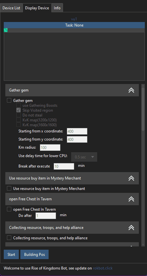 Rokbot 2024 | Rise of Kingdoms Auto | Rise of Kingdoms Bot | Auto farm gem